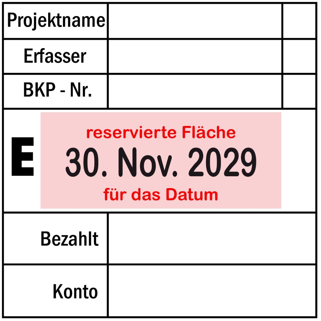 Accounting Stamps – Design and order yourself with templates