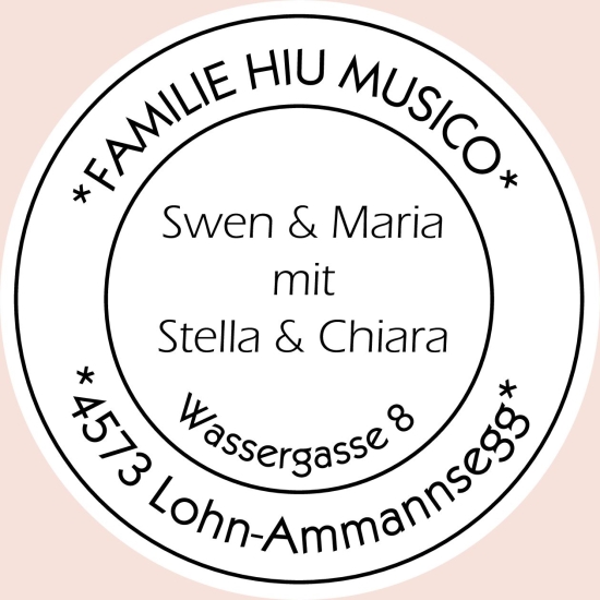 Accounting Stamps – Design and order yourself with templates